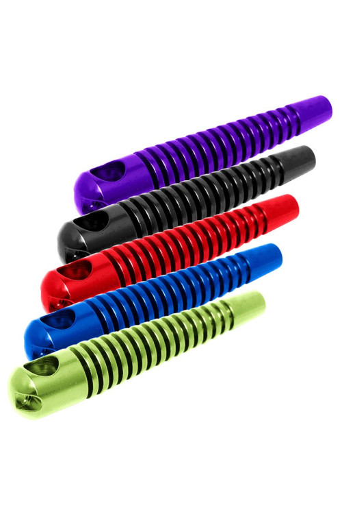 3" Metal Tobacco Hand Pipe, assorted color,